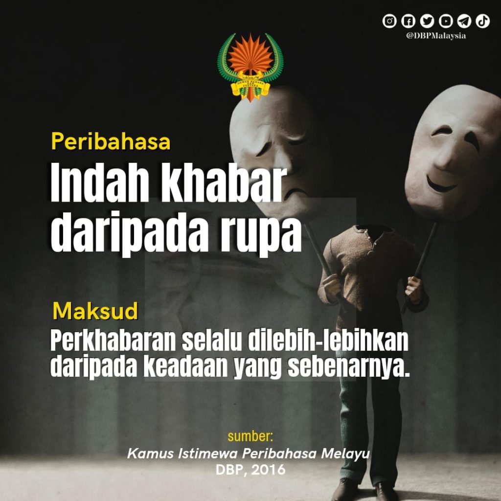 Indah khabar dari rupa