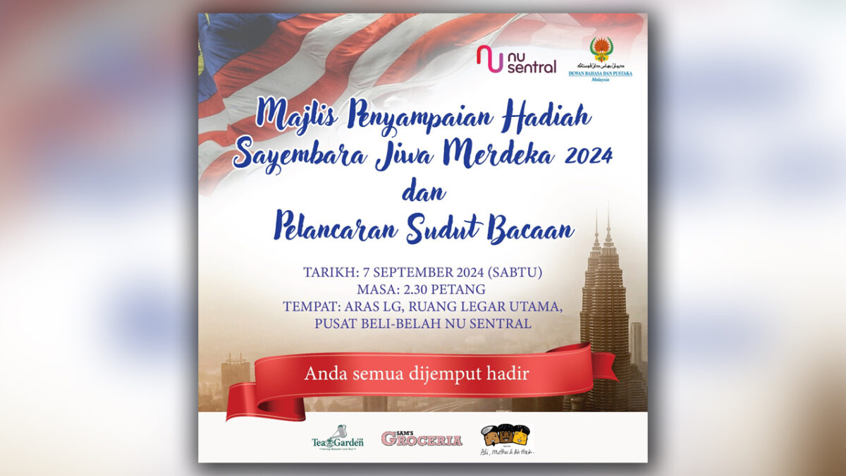 Majlis Penyampaian Hadiah Sayembara Jiwa Merdeka 2024 dan Pelancaran ...