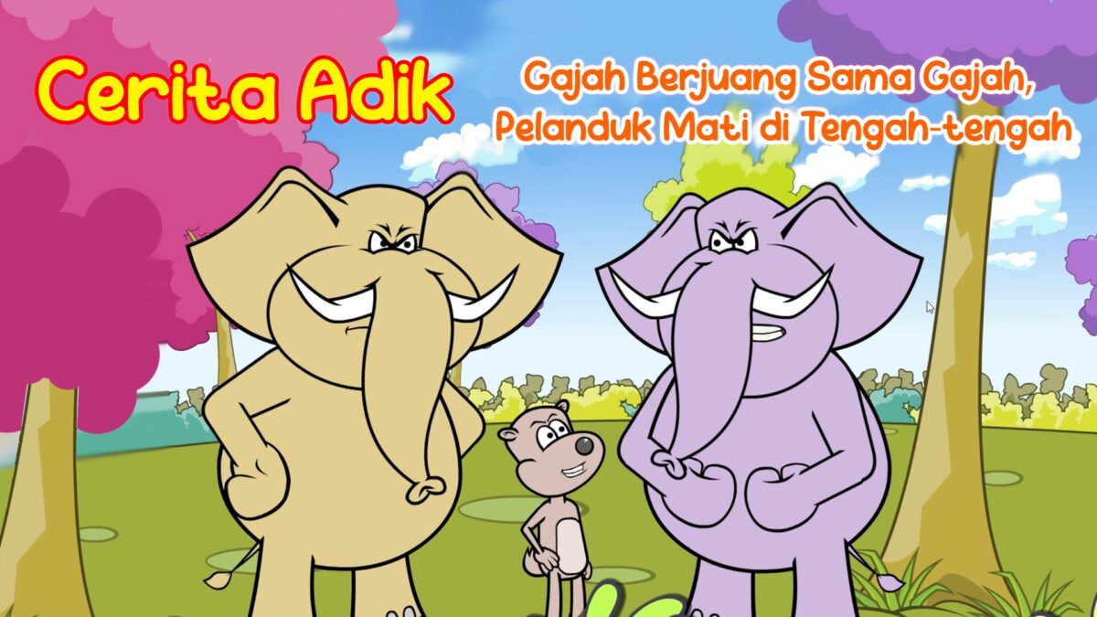 Cerita Adik Episod 25 - Gajah Berjuang Sama Gajah, Pelanduk Mati di ...