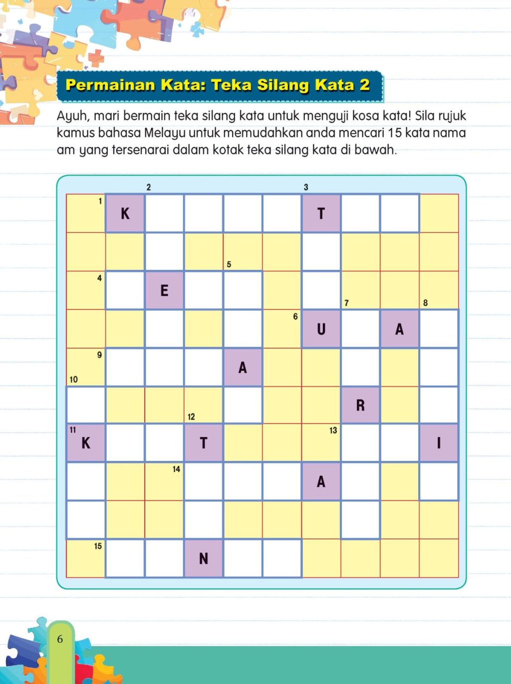 PERMAINAN KATA: KATA NAMA