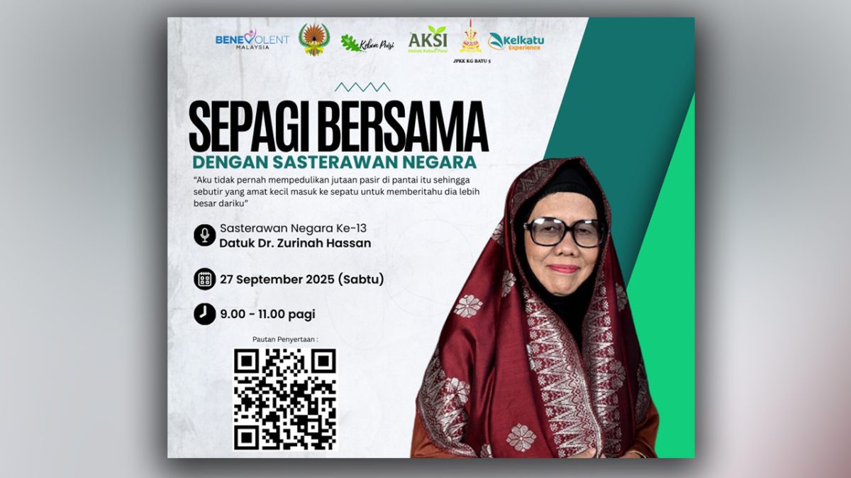 Sepagi bersama dengan Sasterawan Negara